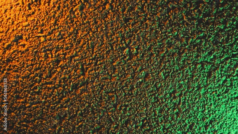 Asphalt texture in teal and orange highlights in motion. Asphalt ...