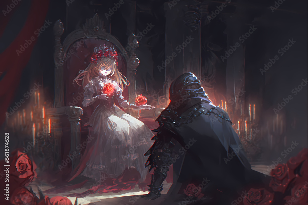 Pure Princess Close to the Devil | AI Generated Art by Midjourney ...