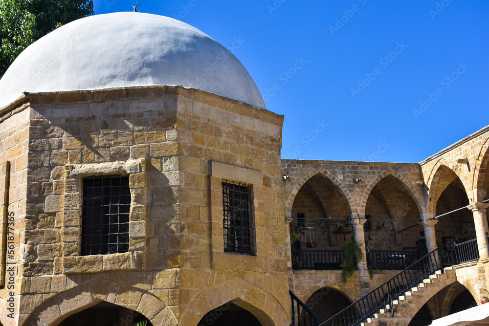 Great Inn-Büyük Han is the largest caravansarai on the island of Cyprus ...