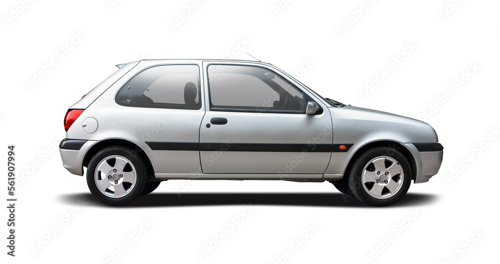 Ford Fiesta car, side view isolated on white background, 31 July 2015 ...