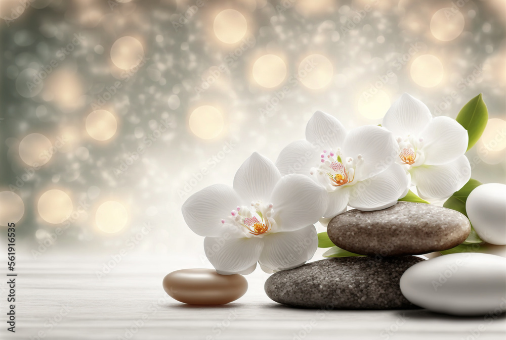 Beautiful spa composition background. Relax still life, spa wellness ...