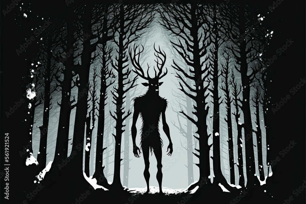 Urban Legend: The Legend of the Wendigo, Horror Character Design ...