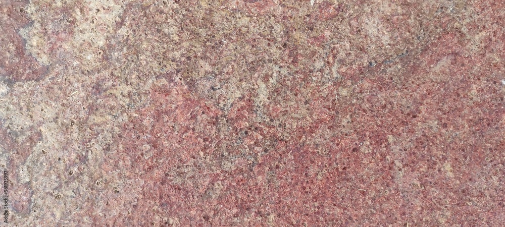 Photo & Art Print Textura pared de piedra color rojiza natural ...