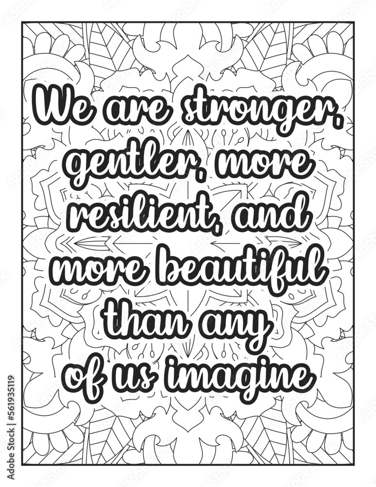 Inspirational Quotes, Quotes Coloring Page, Positive Quotes ...