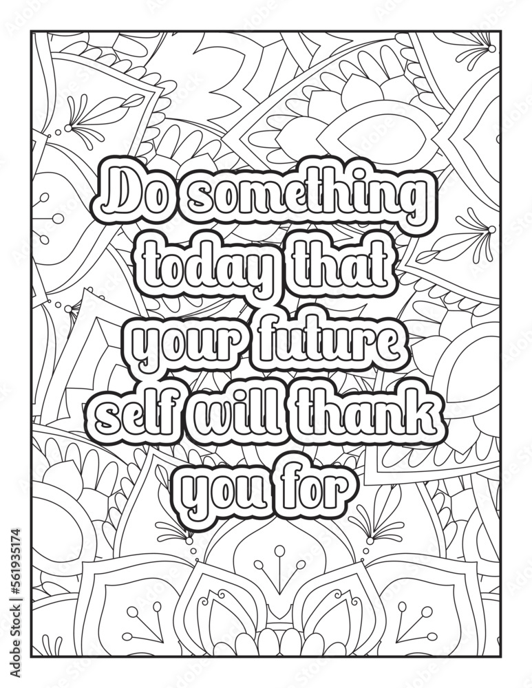 Inspirational Quotes, Quotes Coloring Page, Positive Quotes ...