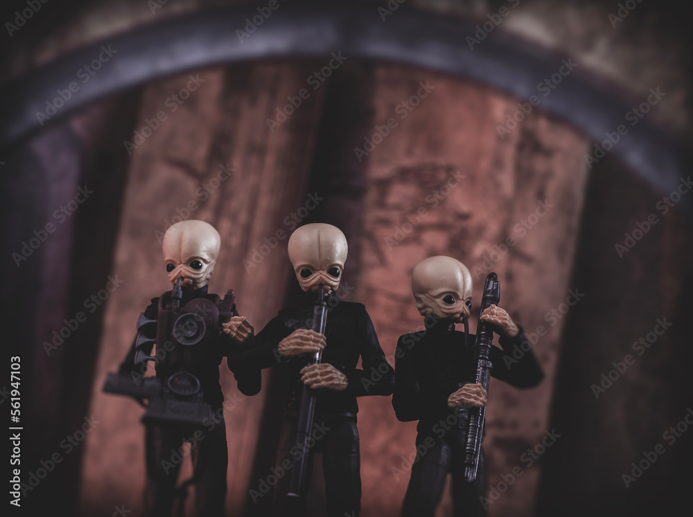 Foto de NEW YORK USA: JAN 27 2023: Star Wars Mos Eisley Chalmun's ...