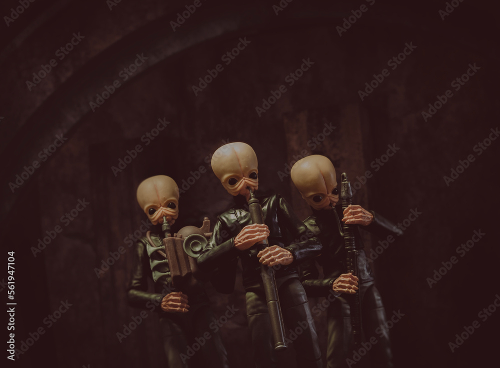 NEW YORK USA: JAN 27 2023: Star Wars Mos Eisley Chalmun's Spaceport ...