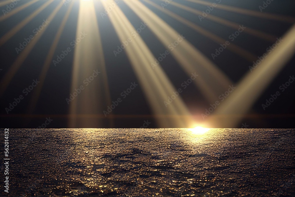 3D illustration Lens Flare. Light over black background. Optical Flare ...