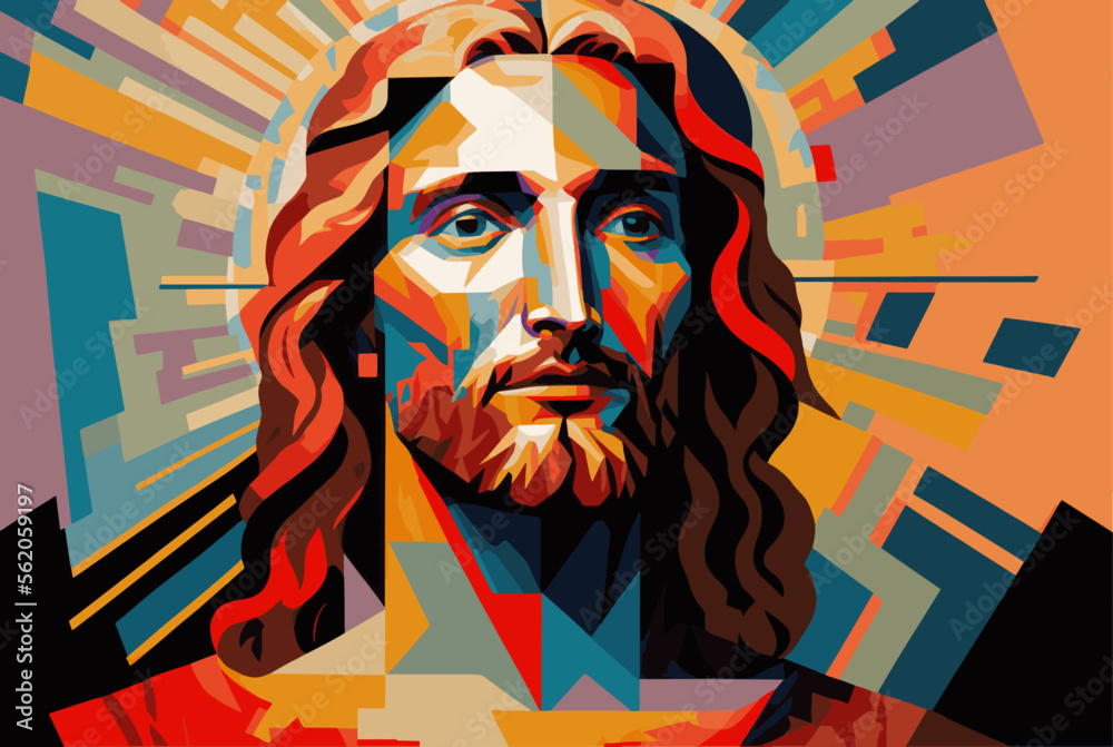 Jesus Christ. A tender loving look. Savior. Inspirational image ...