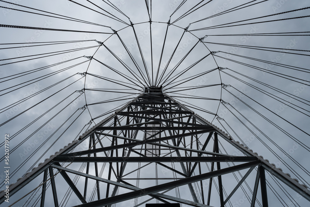 Steel structure Architecture construction Abstract Background , Iron ...