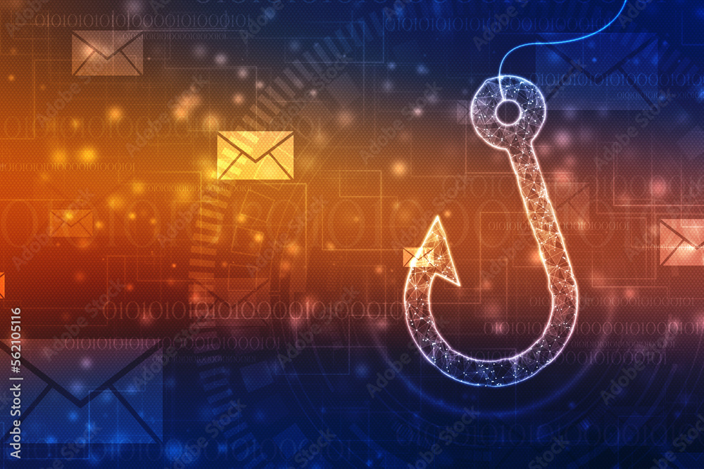 Phishing concept background, Phishing email, Data Breach, Theft, Steal ...