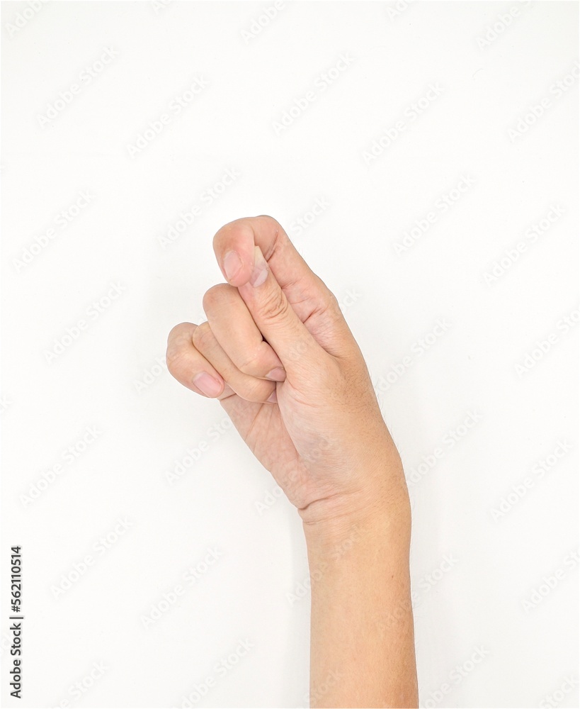 Cerebral palsy hand in Asian young male patient. Typically seen in ...