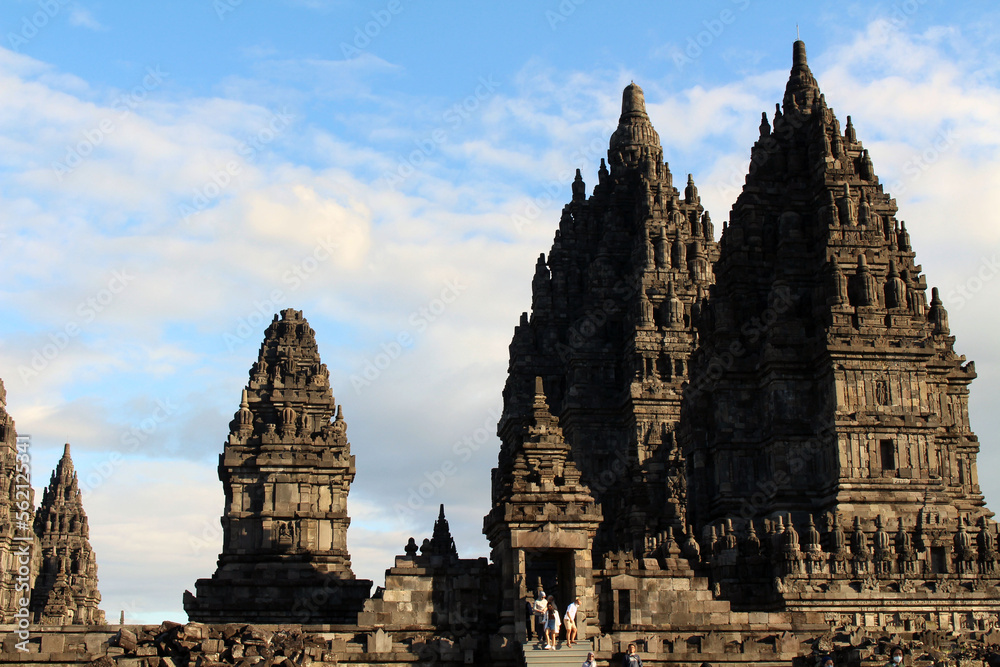Complex of Candi Prambanan in Indonesia taken in July 2023. Stock Photo ...