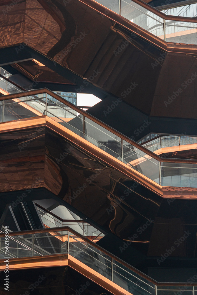 New York City, NY, USA - June 02, 2022: The Vessel, also known as the ...