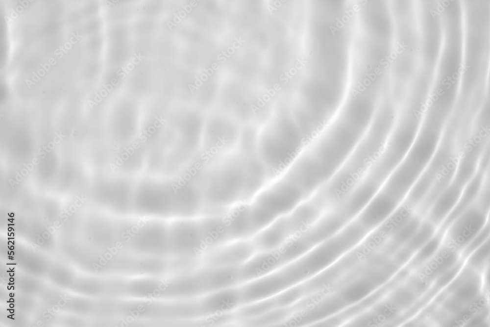 Abstract white transparent water shadow surface texture natural ripple ...