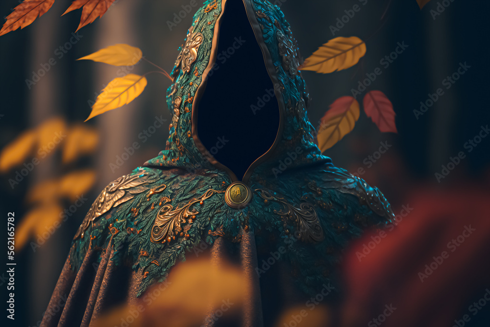 A cloak that makes the wearer invisible to the human eye. Magical ...