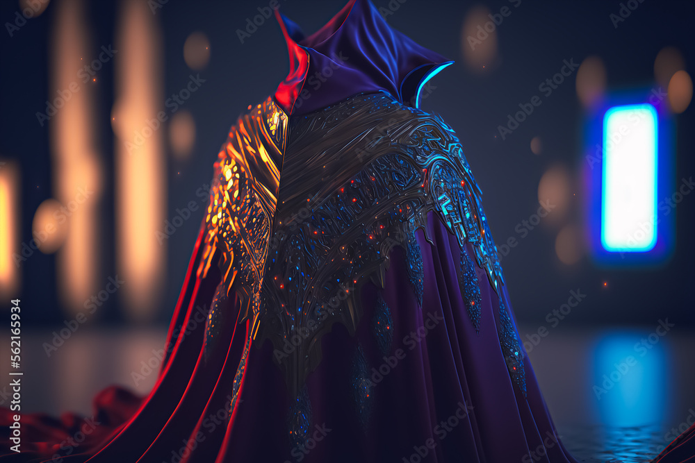 A cloak that makes the wearer invisible to the human eye. Magical ...