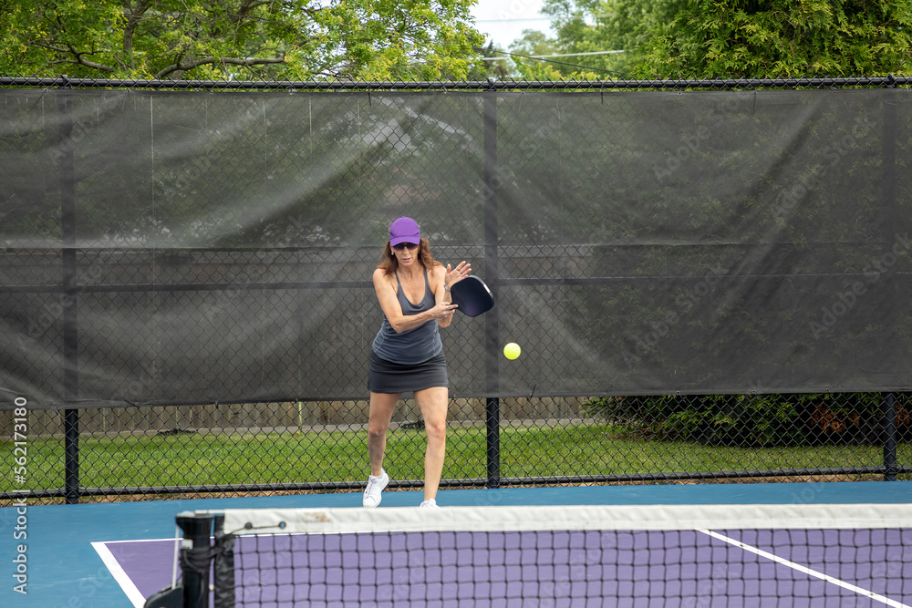 Pickleball Server Stock Photo | Adobe Stock