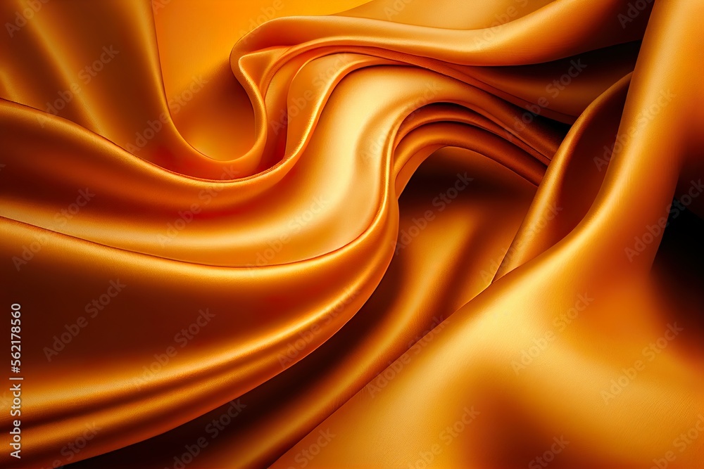 orange silk background Stock Illustration | Adobe Stock
