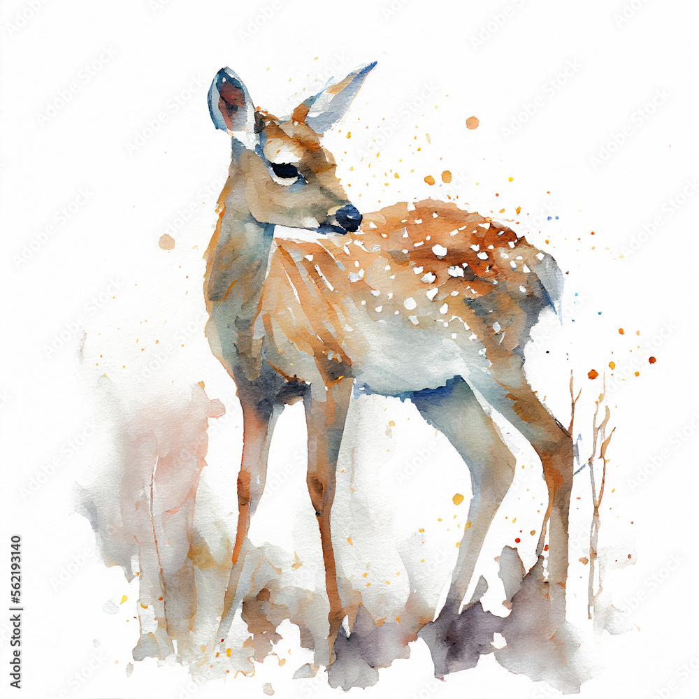 How To Draw A Doe Deer