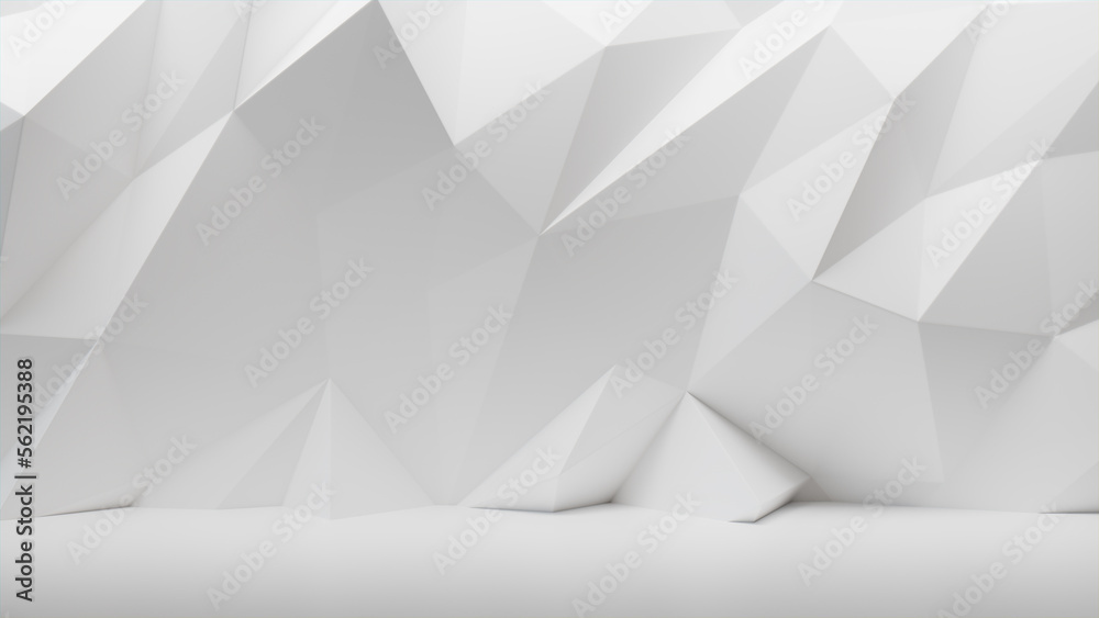 White Abstract 3D Background. Stock Illustration | Adobe Stock