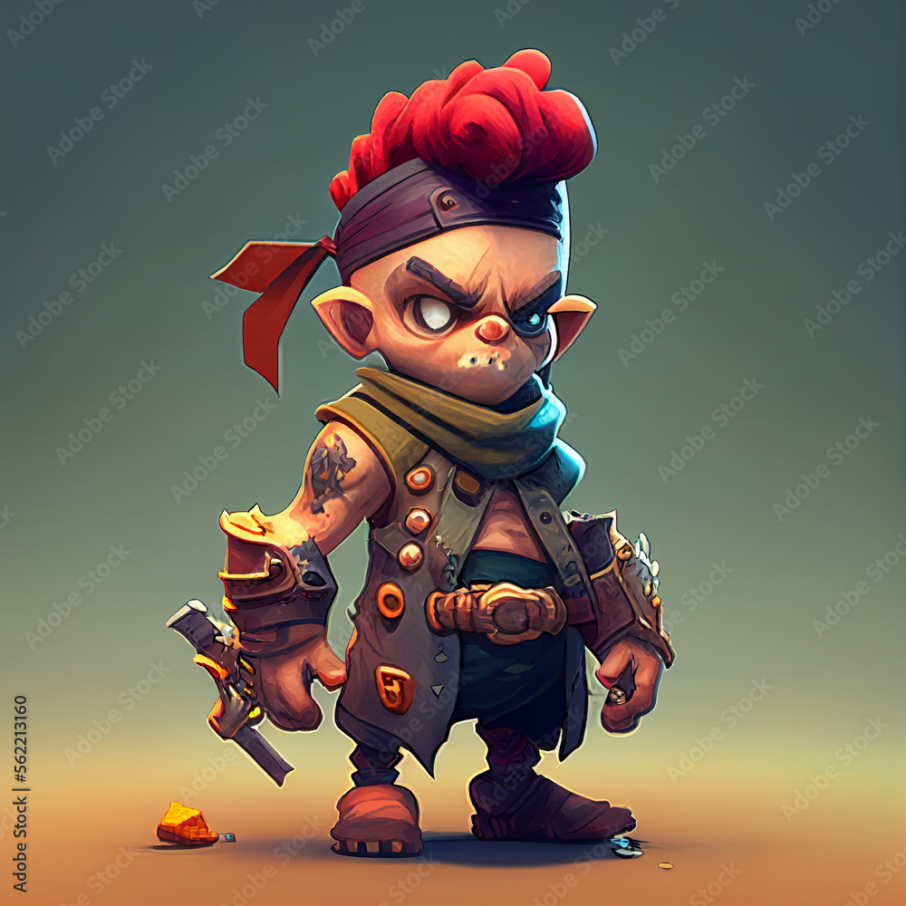 2D Game Character Asset, 2D Game Sprite For Video & Mobile Game Stock ...