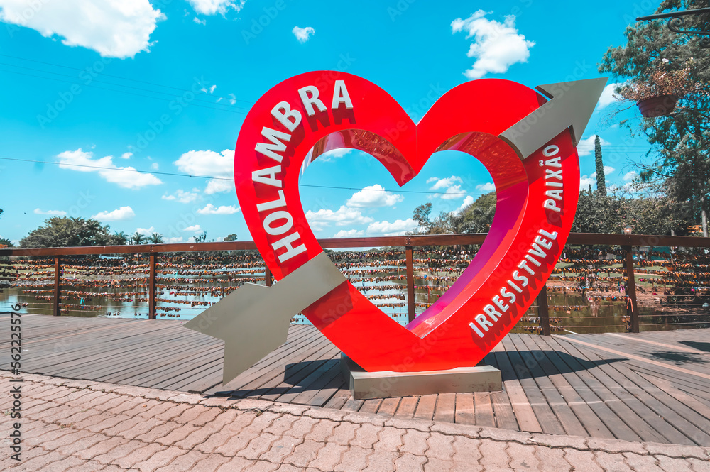 Holambra-sp,brasil-November 17,2022: translation "holambra irresistible ...