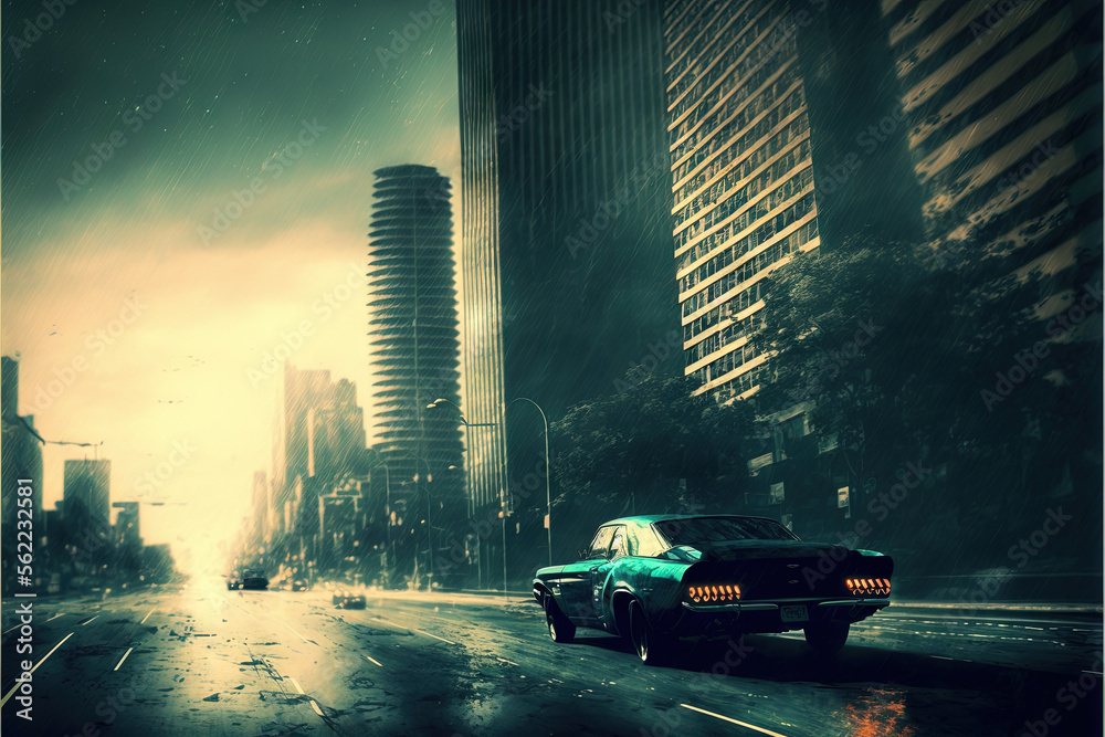 cars in the city negative space background - free space wallpaper ...