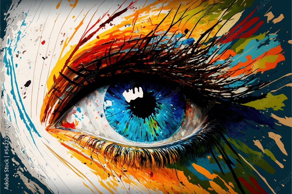 Eye Painting Acrylic