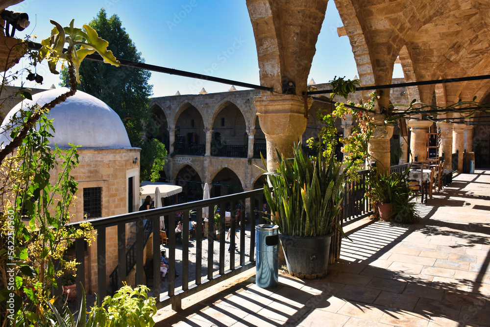 Great Inn-Büyük Han is the largest caravansarai on the island of Cyprus ...