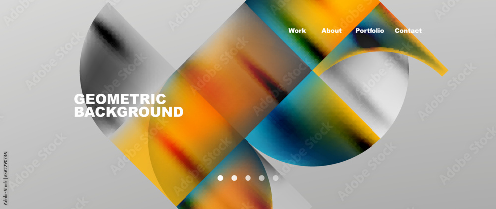 Circles and round elements abstract background design for wallpaper ...