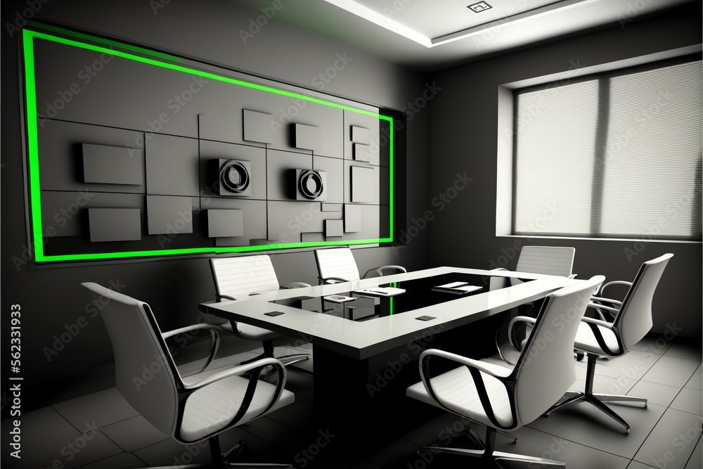 Modern Corporate Boardroom