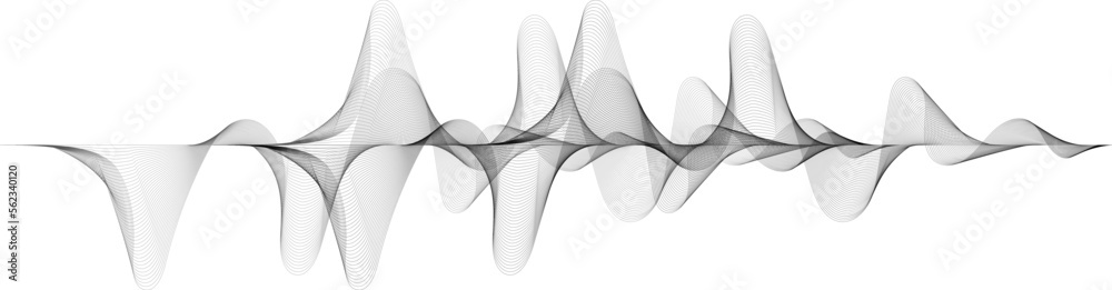 sound mixer wave background. sound wave pattern element. colored sound ...