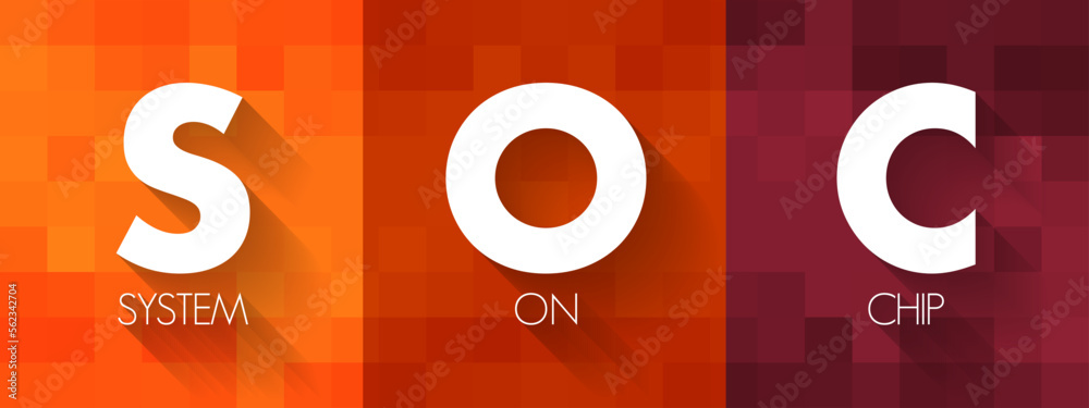 Soc System On Chip Is An Integrated Circuit That Integrates All Or Most Components Of A