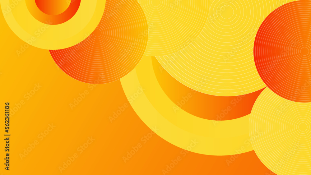 Bright Yellow Abstract background modern hipster futuristic graphic ...
