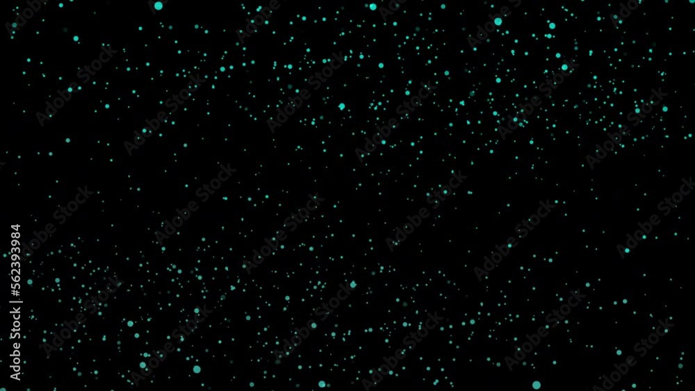 beautiful blue particle animated background Stock ビデオ | Adobe Stock