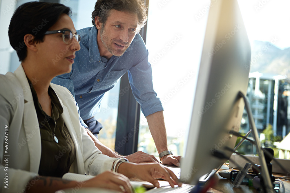 Big data, computer and communication of office worker people with web ...