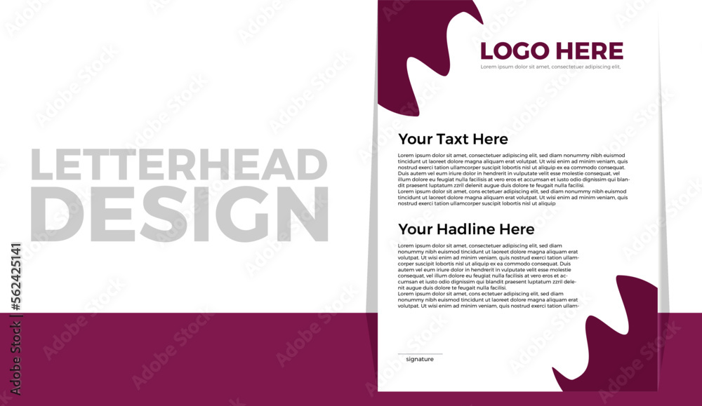 Creative letter head design,Letterhead image,Letterhead design ...