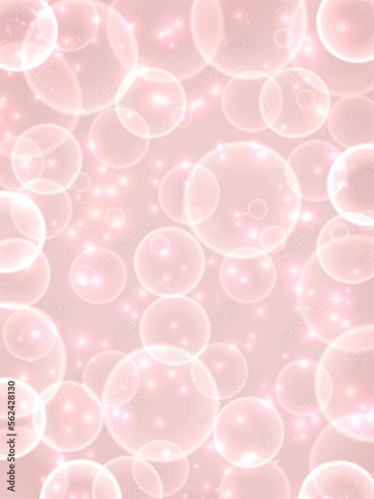 pink bubbles background babbels pattern texture Stock Illustration ...