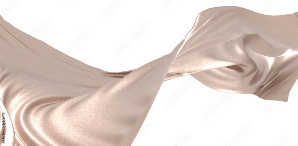 gold cloth background texture. 3D illustration. - png transparent Stock ...