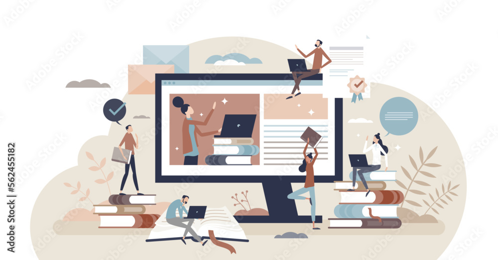 Study as knowledge learning for students in university tiny person ...