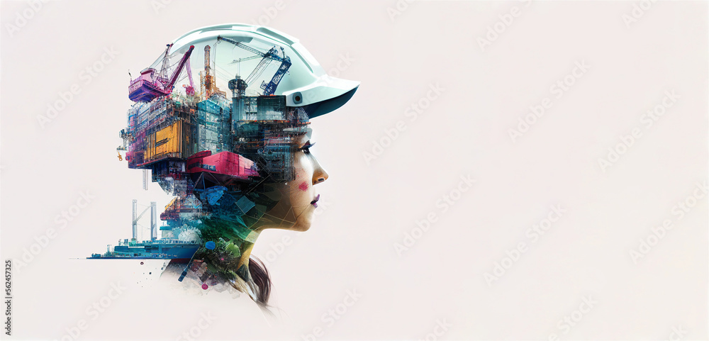 Future of Container ship loading and unloading, Cargo construction ...