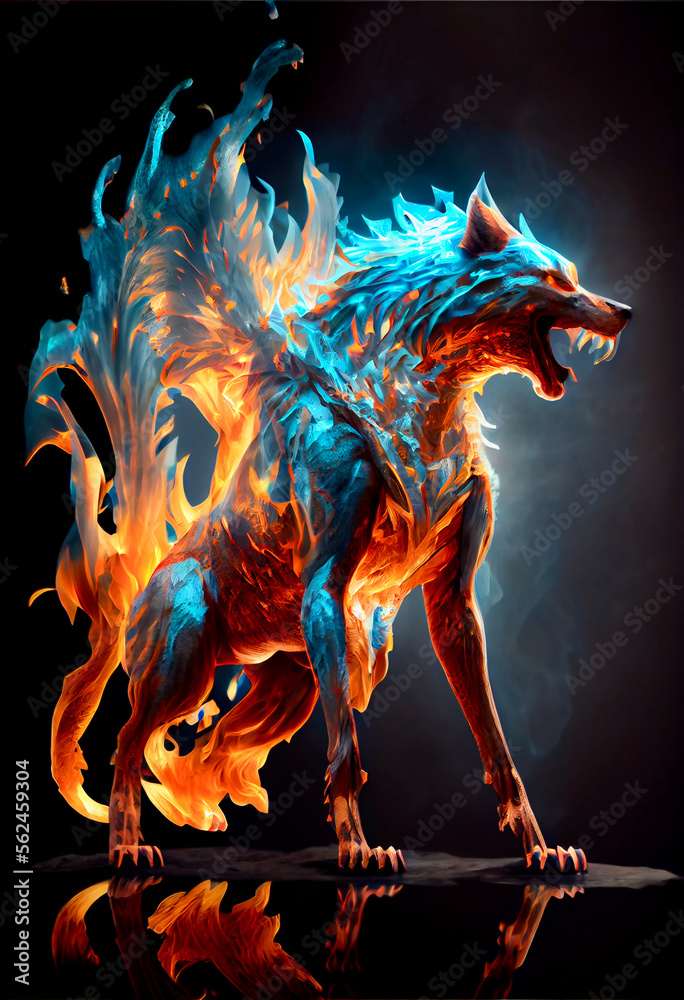 Wolf And Dragon