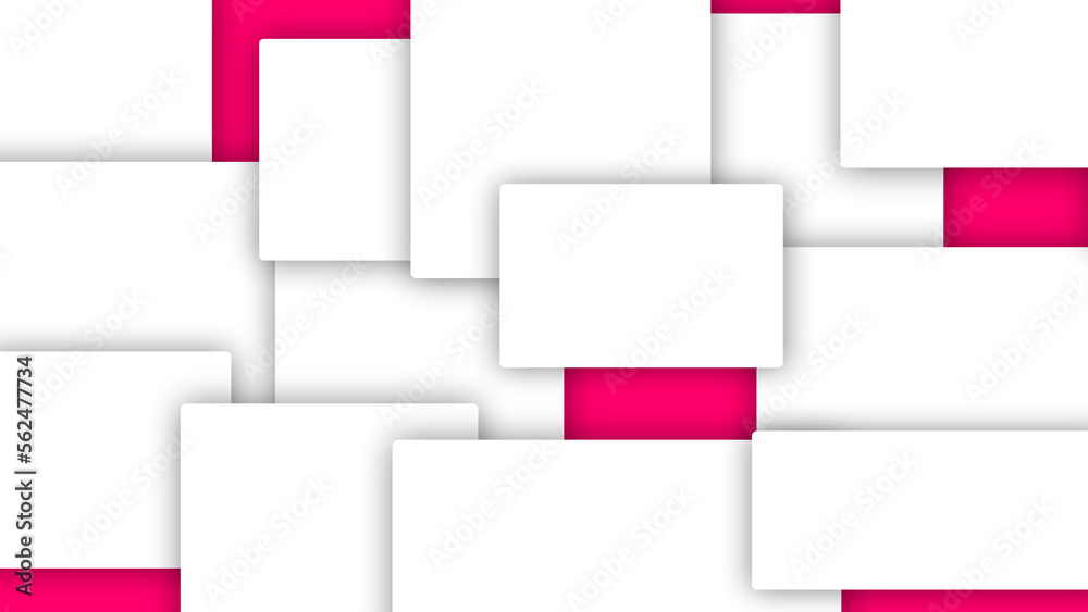 Abstract Square Geometric Surface Loop 1A: light bright clean minimal ...