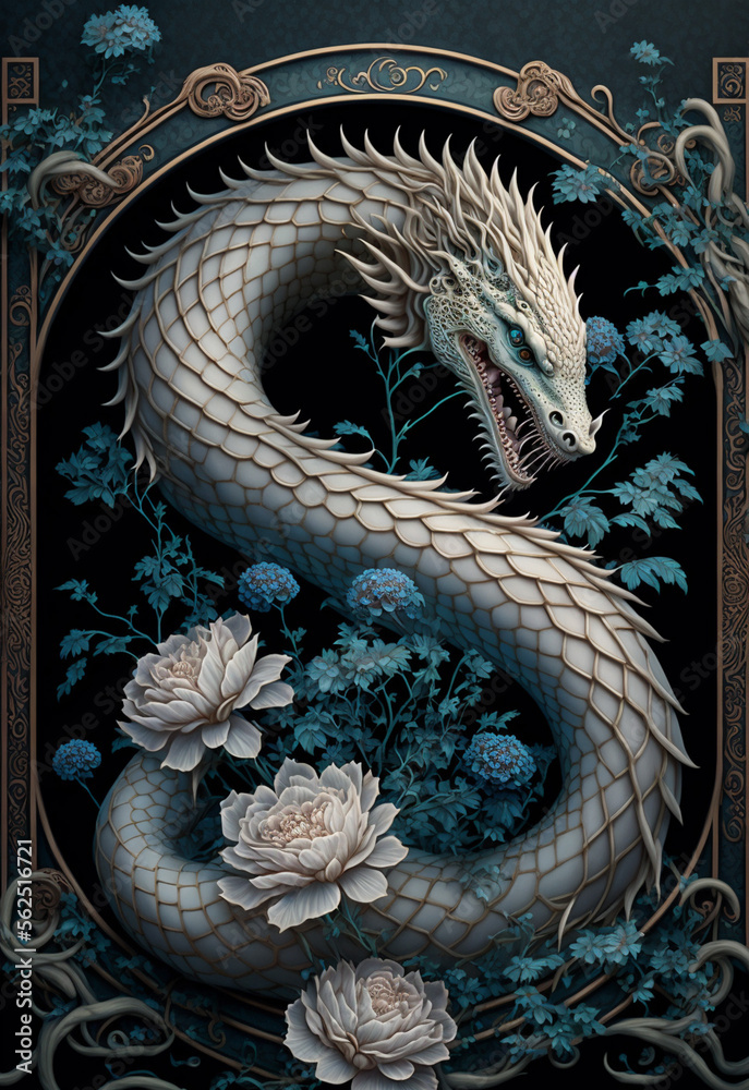 chinese dragon statue on the wall, dragon on the roof, chinese dragon ...