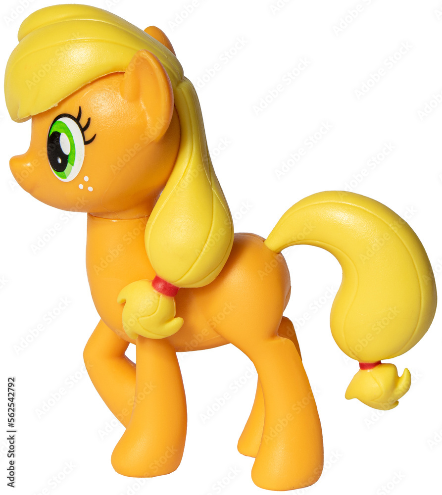 Applejack - My Little Pony figurine, transparent PNG. Stock Photo ...