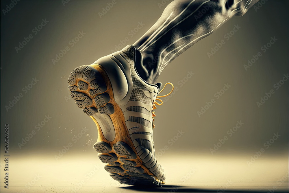 track running, runner, sport man, Made by AI,Artificial intelligence ...