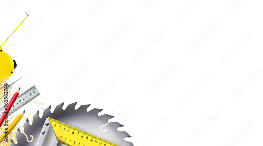 Joinery, background. Sawing in woodworking manufactory, craft industry ...