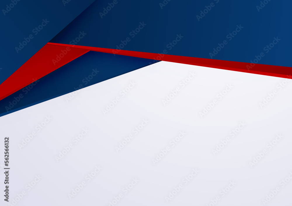 Modern simple red and blue abstract background on white background ... Modern simple red and blue abstract background on white background ...