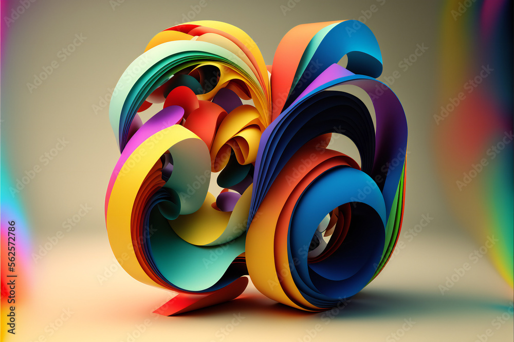 Unleashing the Power of 3D Abstract Geometry in Graphic Design: A ...